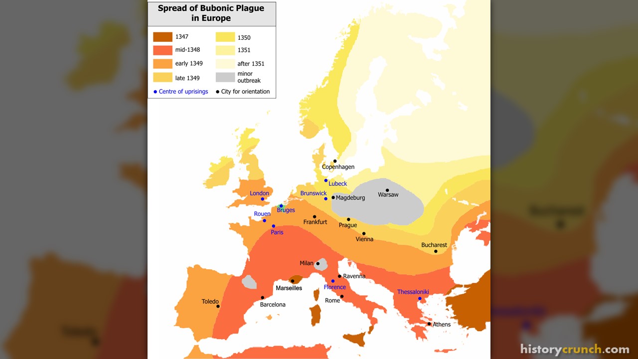 Where and How Did the Plague Spread?: A Detailed Summary - History Crunch