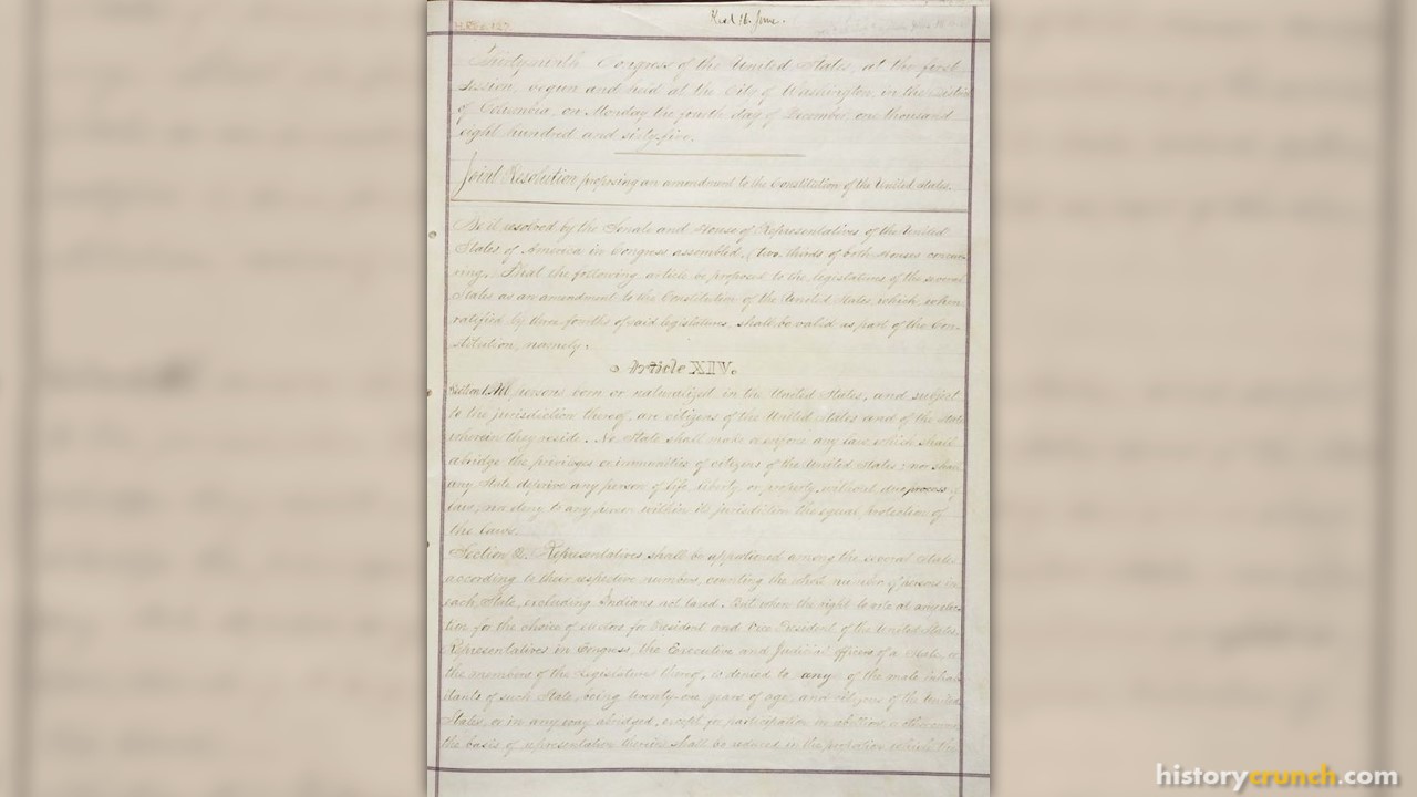 Fourteenth Amendment of the United States Constitution: A Detailed ...